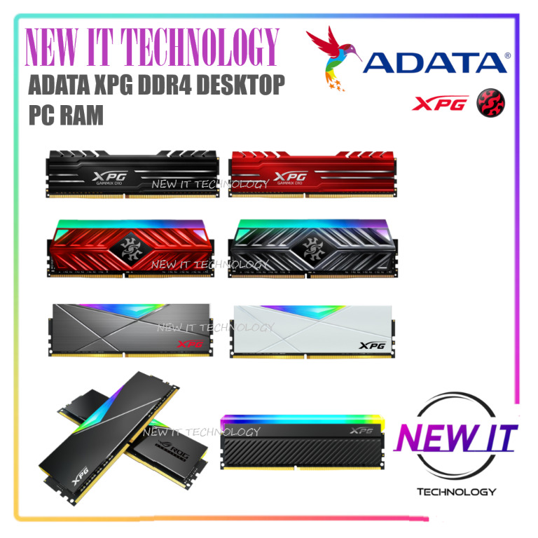 ADATA XPG DDR4 RGB GAMING DESKTOP PC RAM GAMMIX D35|SPECTRIX D41 ...