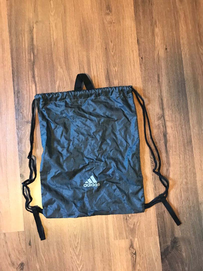 Authentic Adidas Drawstring Bag, Men's Fashion, Bags, Backpacks on ...
