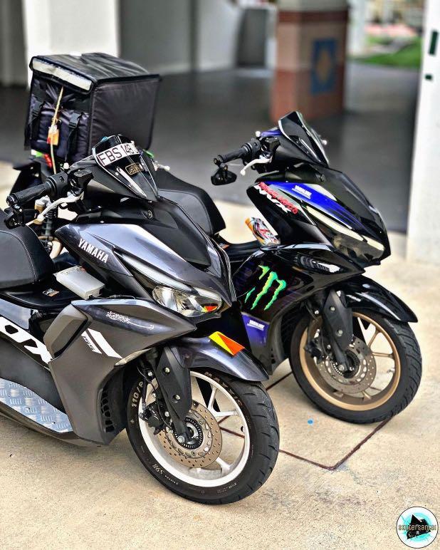 Aerox V2 V panel, Motorcycles, Motorcycle Accessories on Carousell