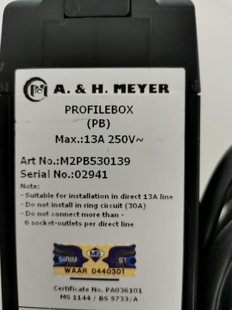 Power Socket AH Meyer, Services, Others on Carousell