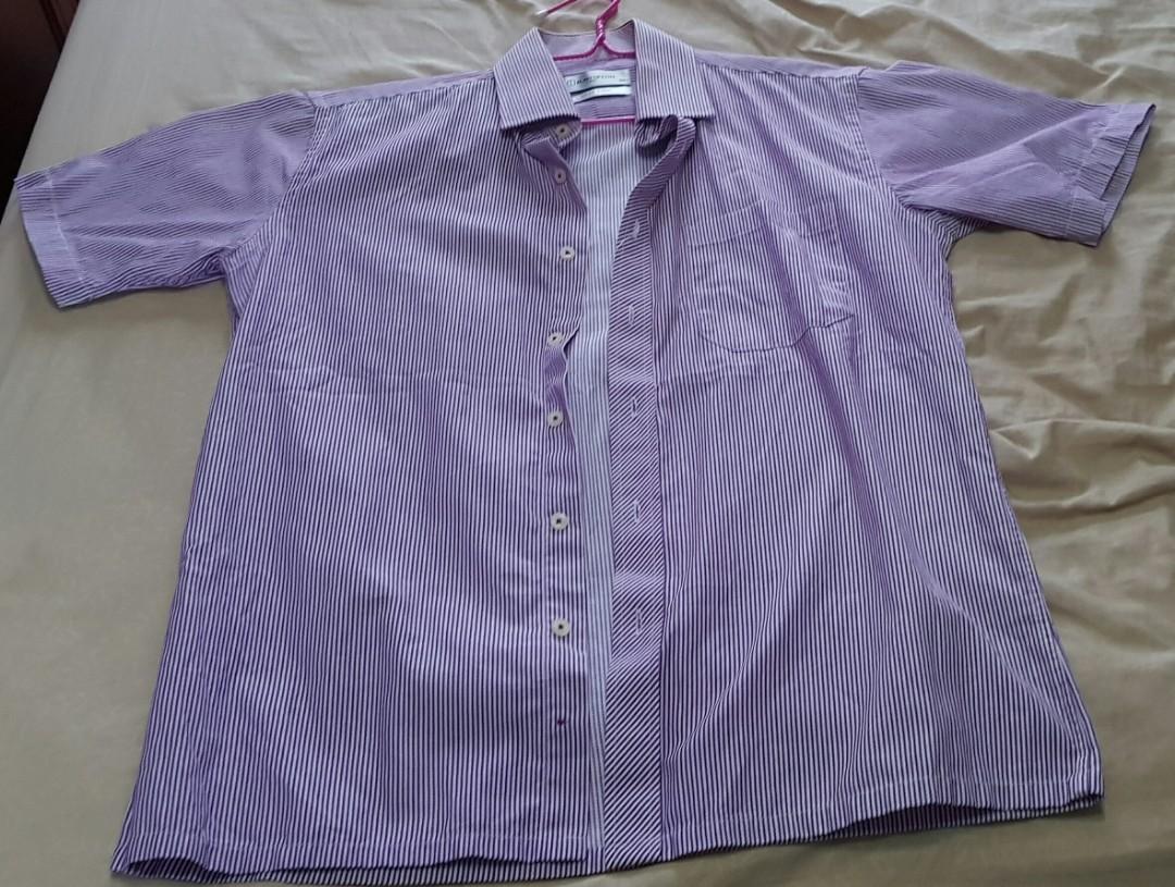 Alain Delon Brand New premium short sleeve shirt, Men's Fashion, Tops ...