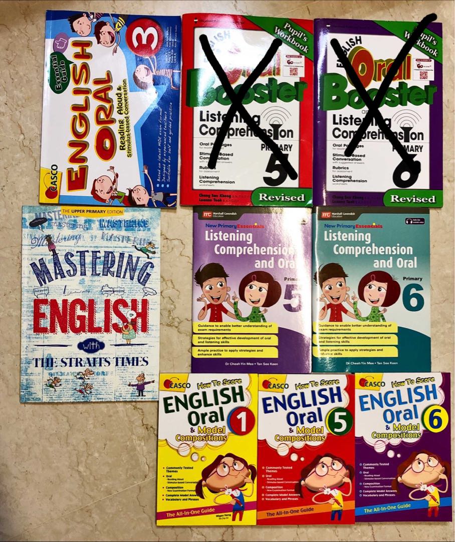 All for $38 -Primary Oral, Listening Comprehension books, Hobbies ...