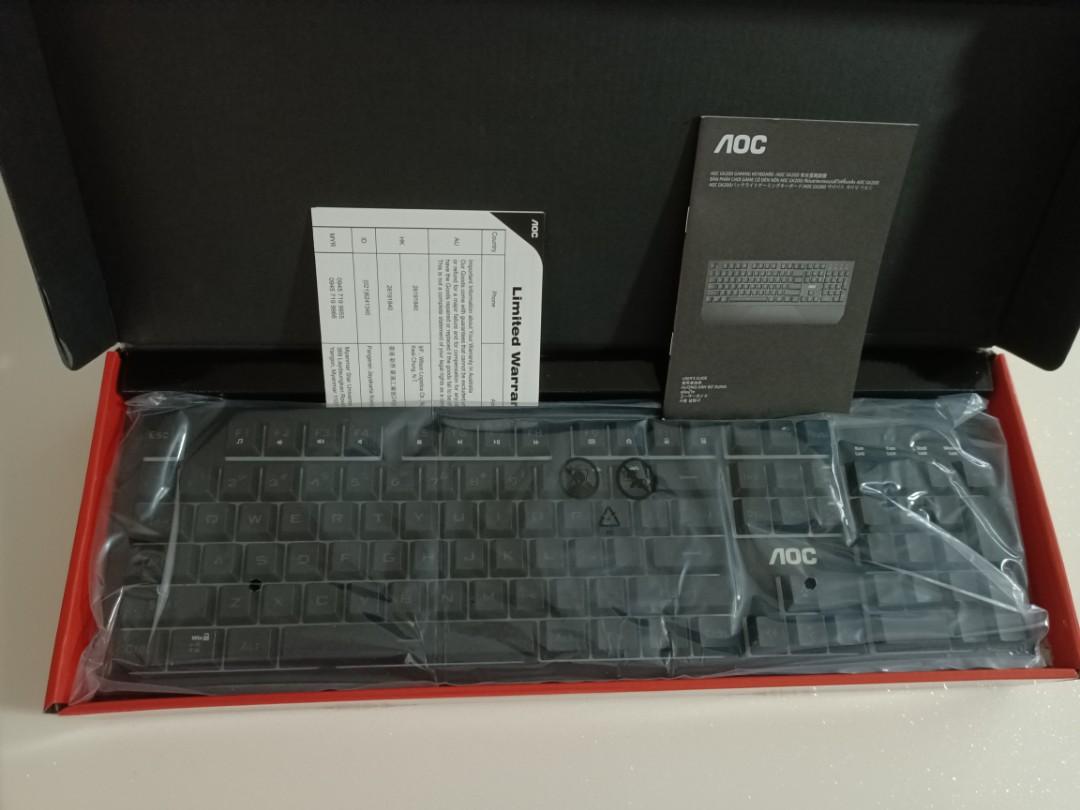 AOC GK200 Gaming keyboard, Computers & Tech, Parts & Accessories ...
