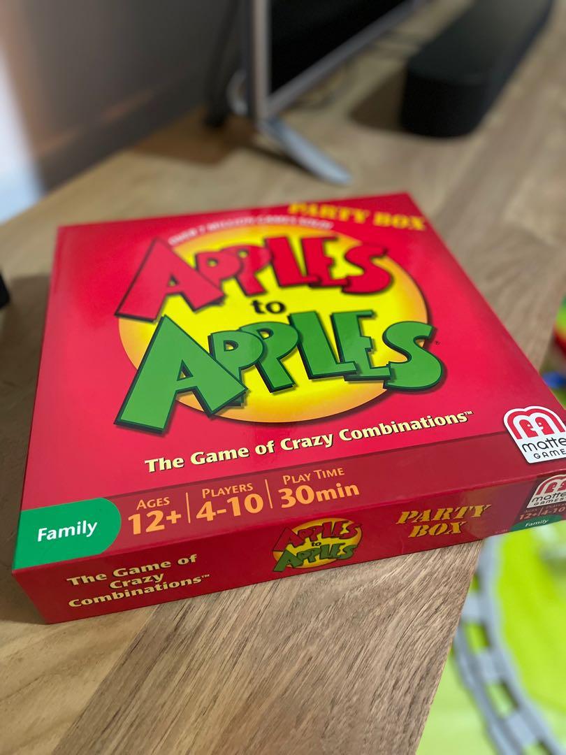 Apples to Apples Board Game! Fun!, Hobbies & Toys, Toys & Games on ...