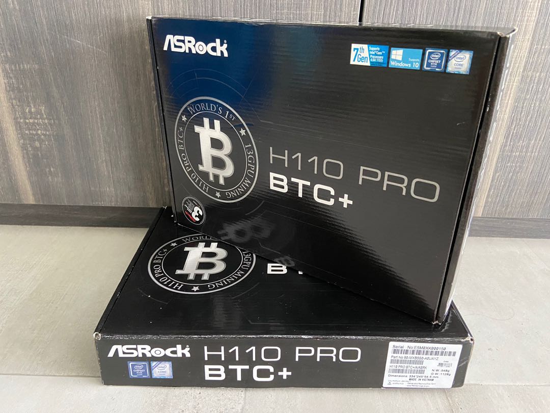 AsRock H110 mining board, Computers & Tech, Desktops on Carousell