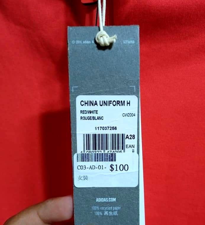 Authentic Brand Adidas Z.N.E Team Hongkong Hoodie Jacket, Women's ...