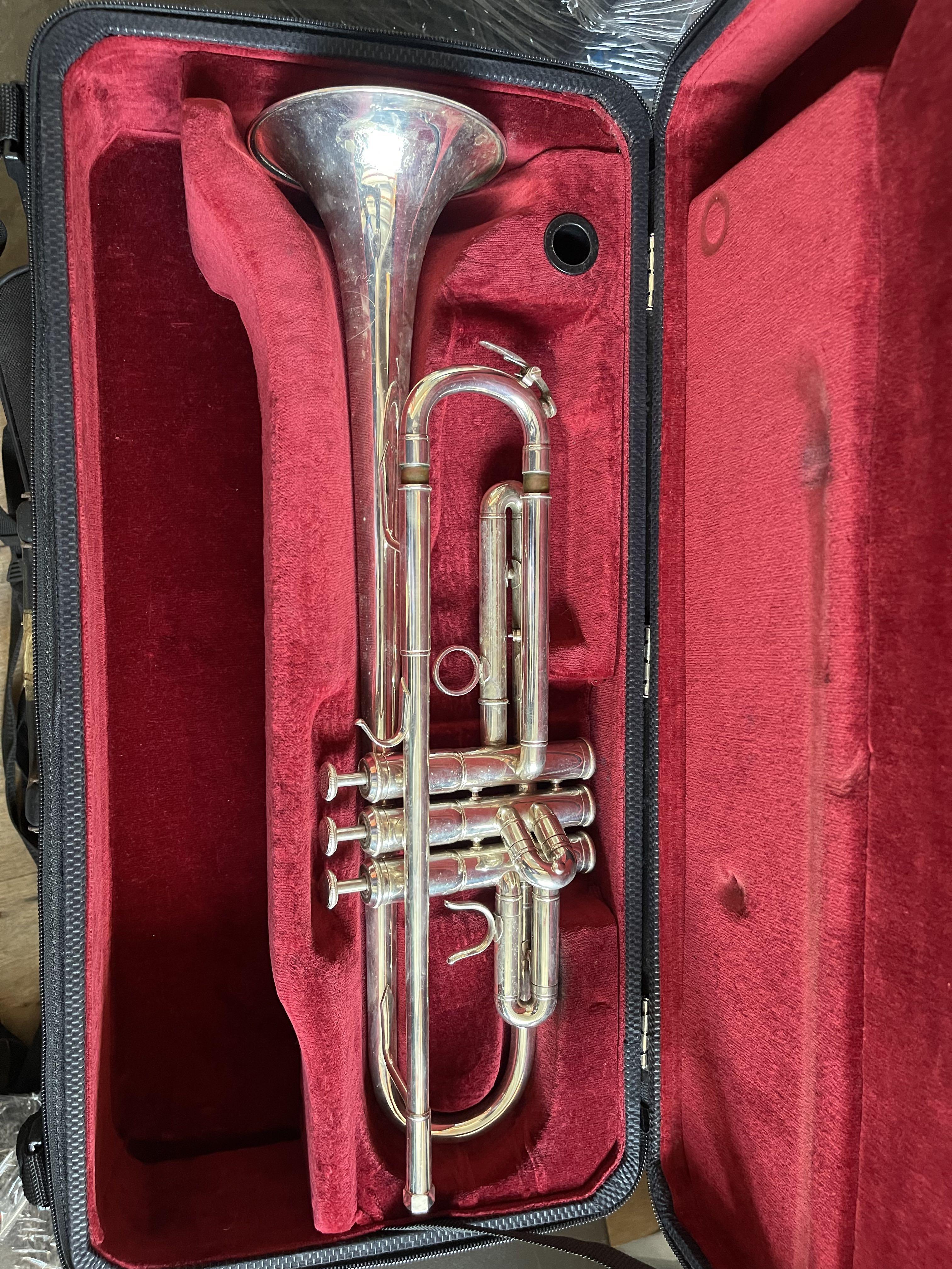 BESSON TRUMPET, Hobbies & Toys, Music & Media, Musical Instruments on ...