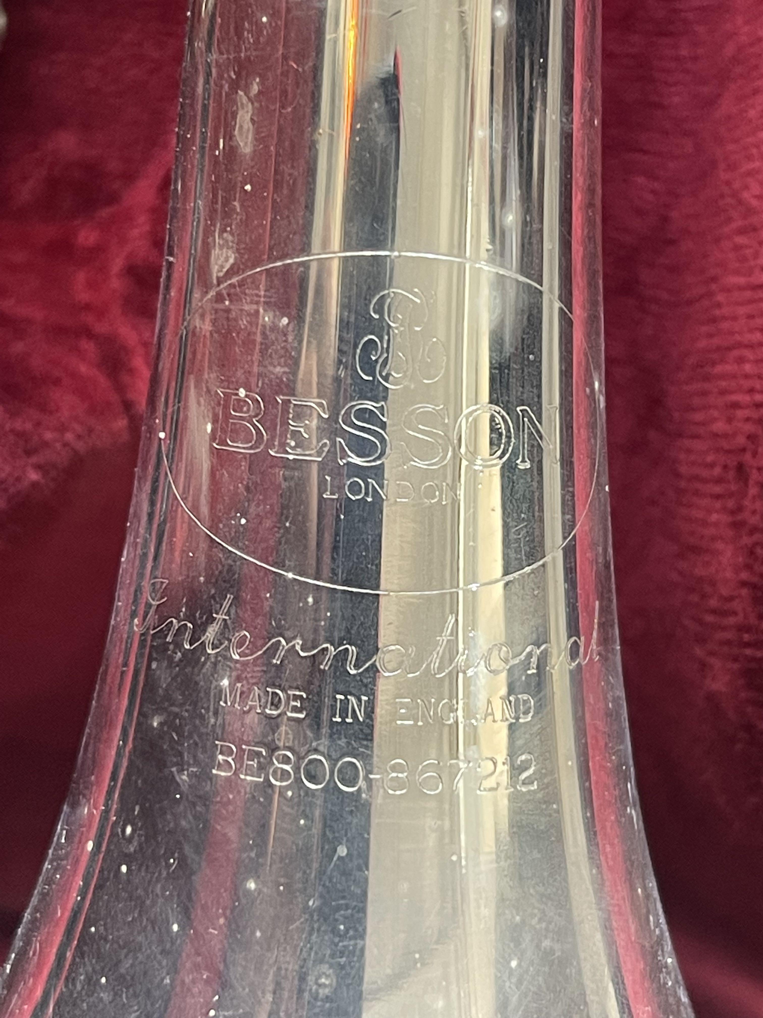 BESSON TRUMPET, Hobbies & Toys, Music & Media, Musical Instruments on ...