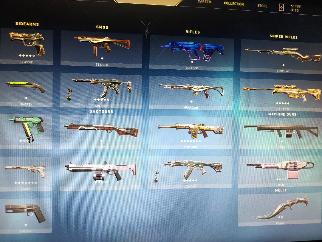 CHEAP VALORANT ACCOUNT 2 bundle and Prime Karambit, Video Gaming ...