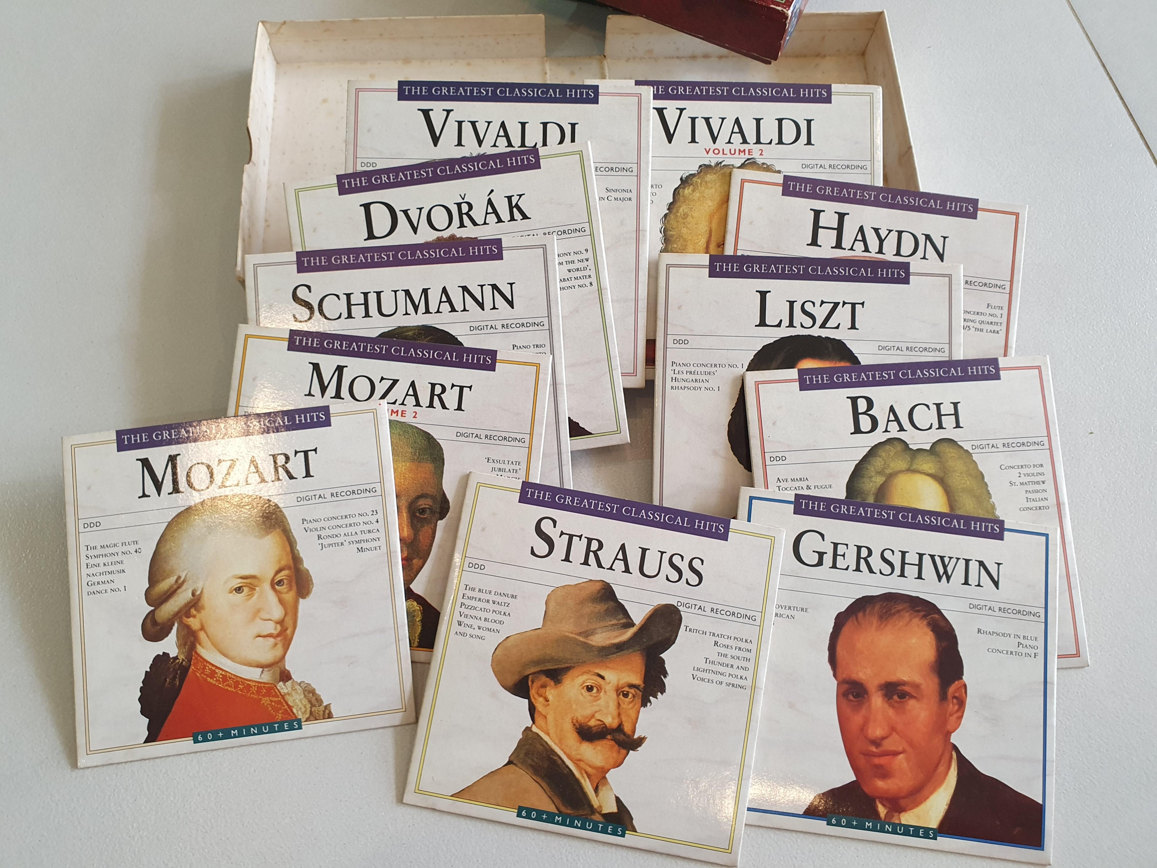 Classical Music Boxed Collection (3 vol), Hobbies & Toys, Music & Media ...