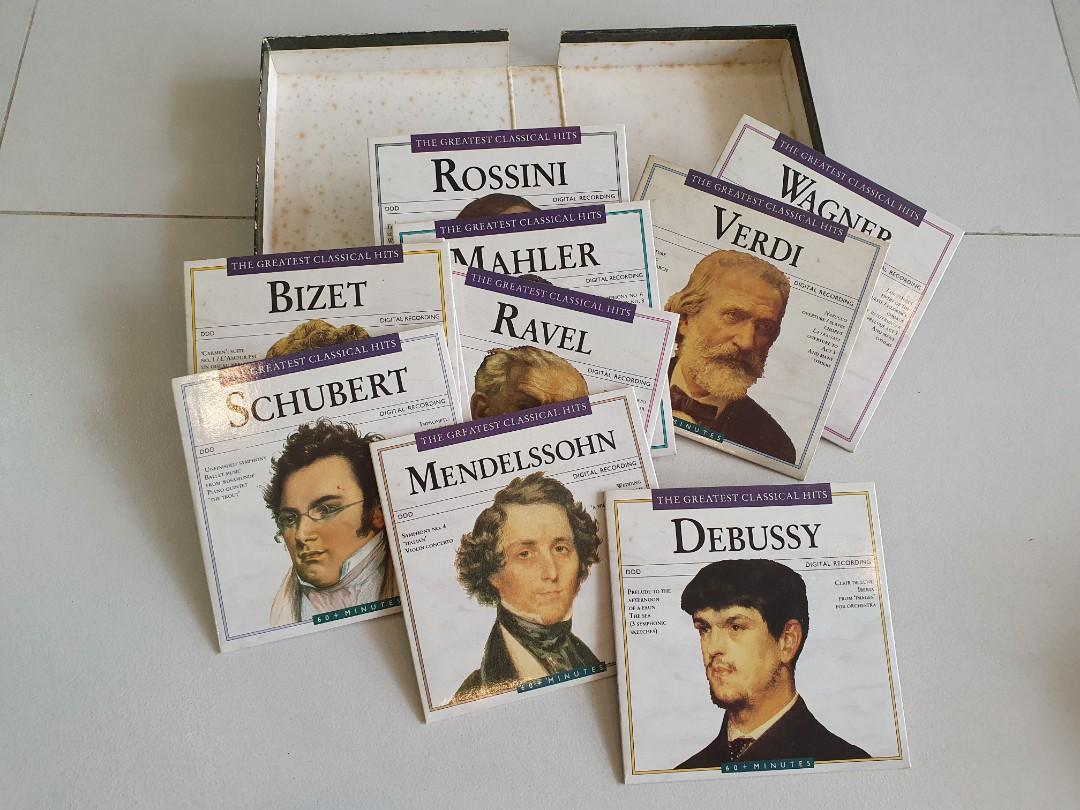 Classical Music Boxed Collection (3 vol), Hobbies & Toys, Music & Media ...