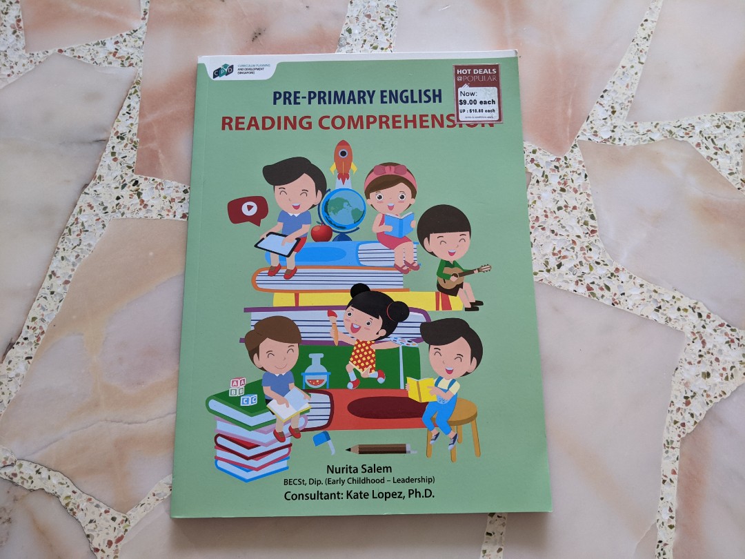 CPD Pre-Primary/K2 Reading Comprehension, Hobbies & Toys, Books ...