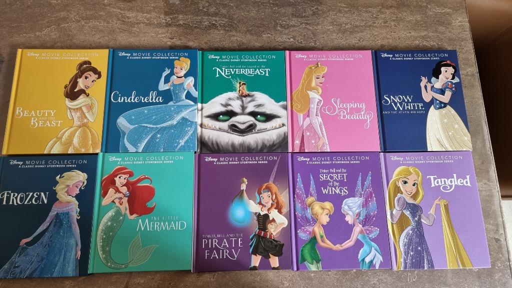 Disney Movie Collection Book Set Limited Edition (10 books), Hobbies ...