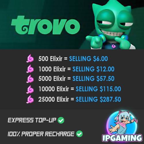 [FASTEST] Trovo Elixirs Top-Up, Video Gaming, Video Games, Others on ...