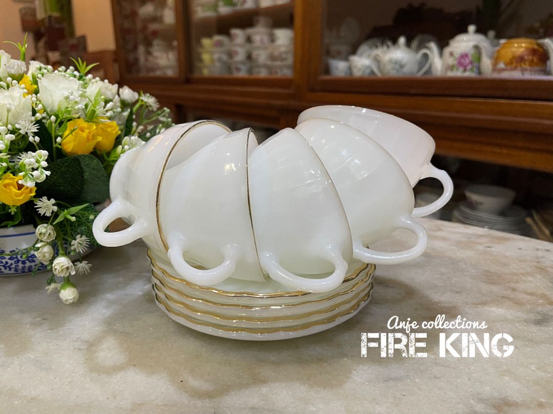 Fire king, Hobbies & Toys, Collectibles & Memorabilia, Vintage ...