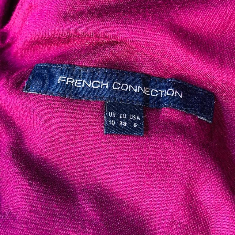 French Connection Maroon Maxi Dress Gown, Women's Fashion, Dresses ...