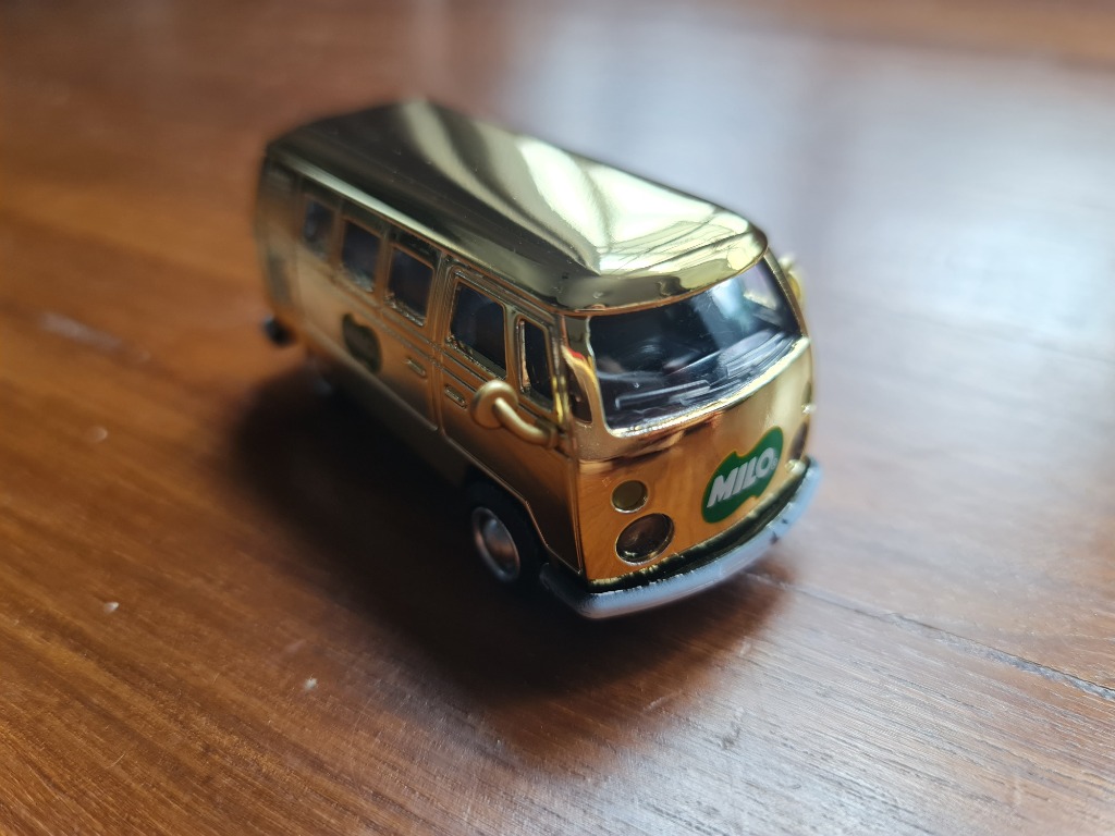 Gold Milo Van 1980s, Hobbies & Toys, Toys & Games on Carousell