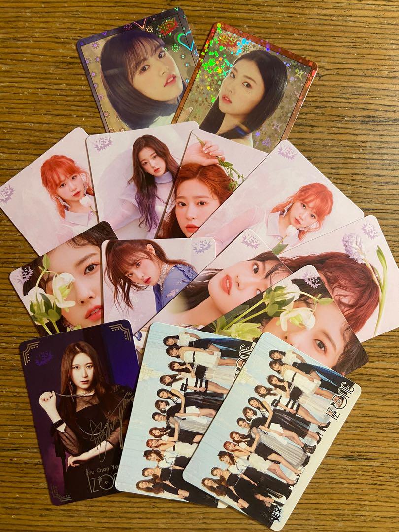 YES CARD IZ ONE IZONE exclusive 25
