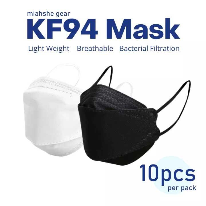 KN94 Face Mask B/W, Health & Nutrition, Face Masks & Face Shields on ...