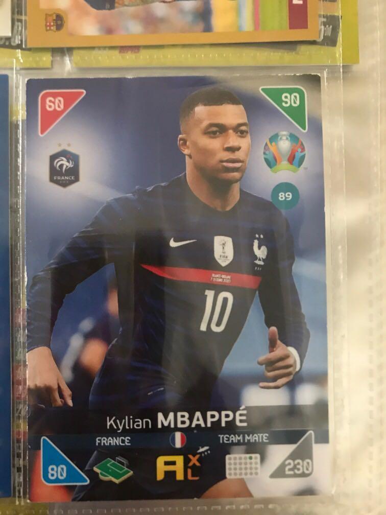 Kylian Mbappe EURO 2021 Kick Off Euro 2020 Panini Adrenalyn XL France ...