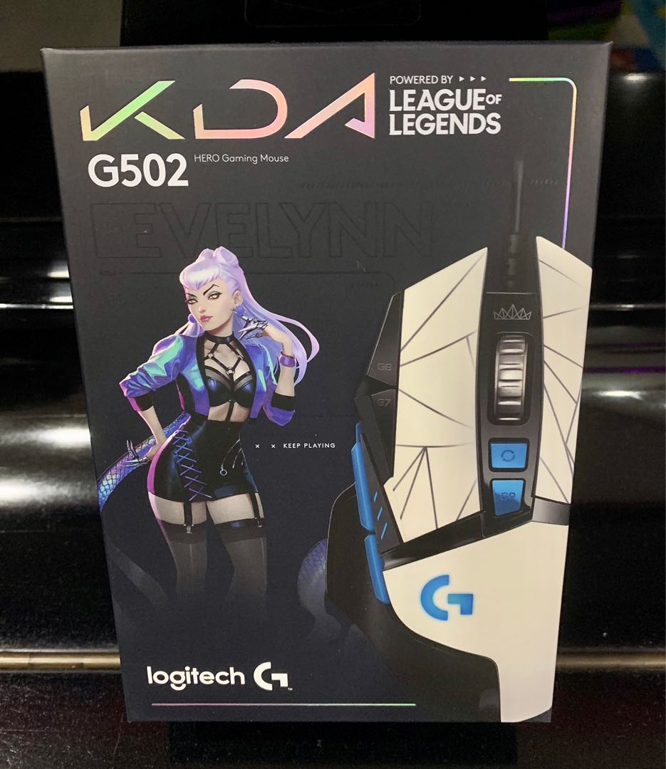 Logitech G502 Hero KDA Gaming Mouse, Computers & Tech, Parts ...