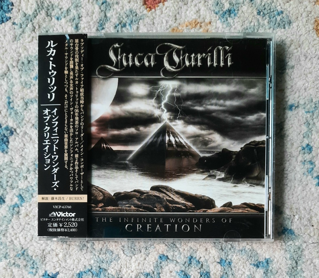 Luca Turilli - The Infinite Wonders Of Creation CD, Hobbies & Toys ...