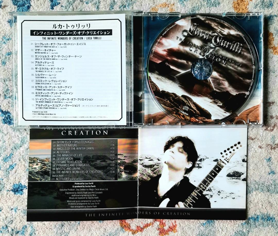 Luca Turilli - The Infinite Wonders Of Creation CD, Hobbies & Toys, Music & Media, CDs & DVDs on ...