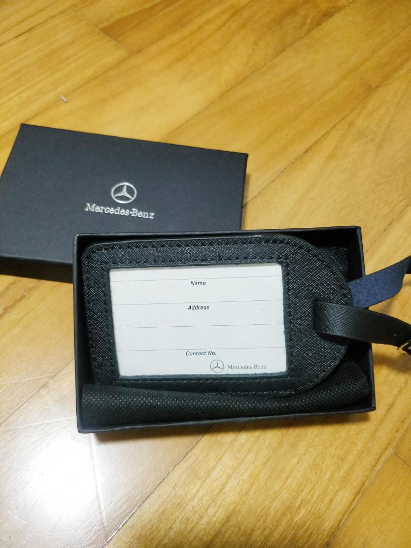 Mercedes-Benz Luggage Tag - Authentic, Hobbies & Toys, Travel, Travel ...