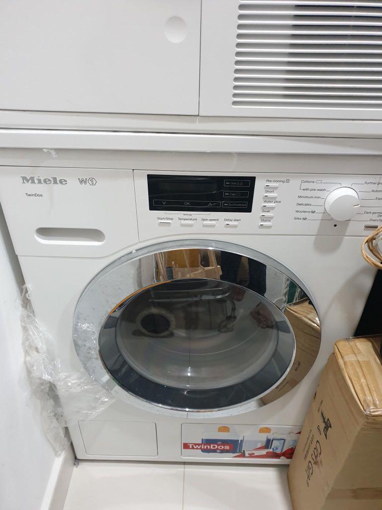 Miele Washer Washing Machine Twindos, TV & Home Appliances, Washing ...