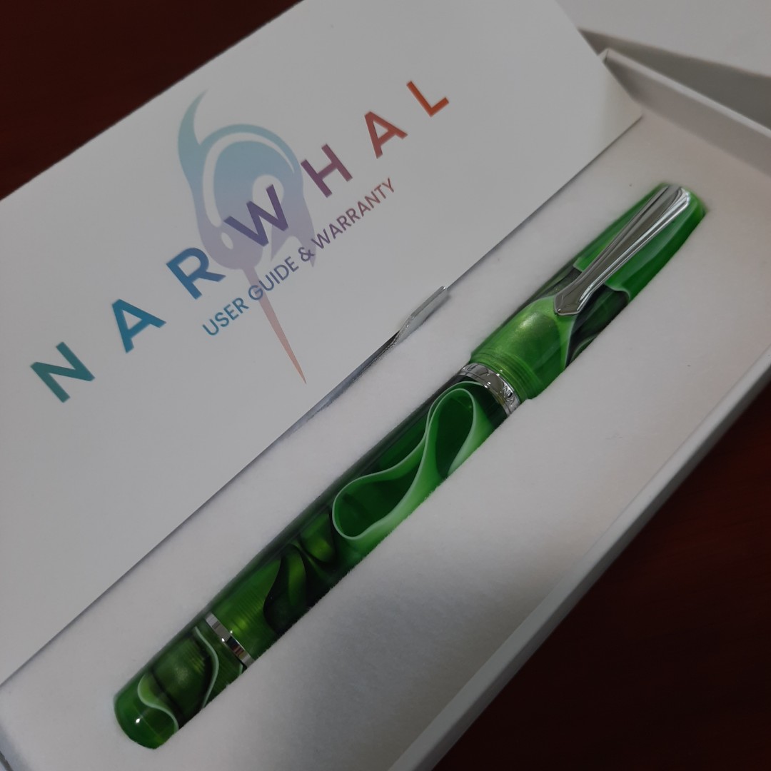 Narwhal Schuylkill Merman Green Fountain Pen, Hobbies & Toys ...