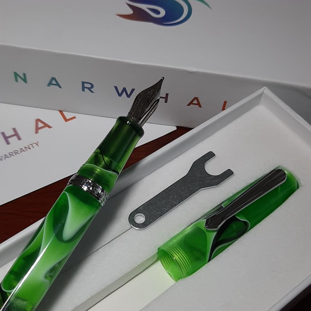 Narwhal Schuylkill Merman Green Fountain Pen, Hobbies & Toys ...