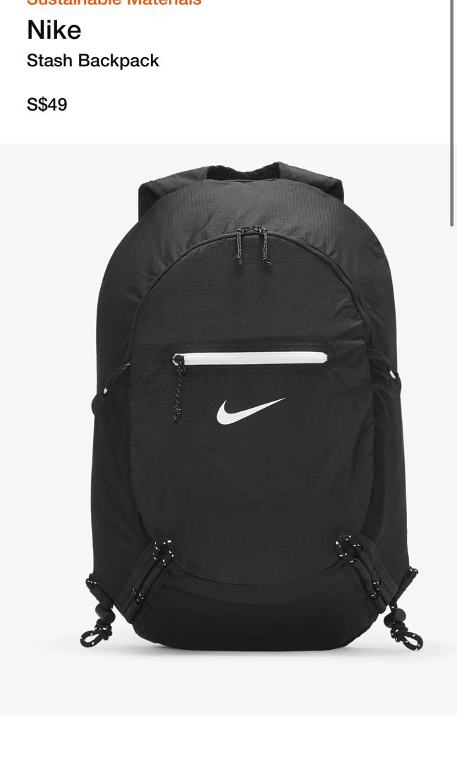 Nike Stash Backpack, Men's Fashion, Bags, Backpacks on Carousell