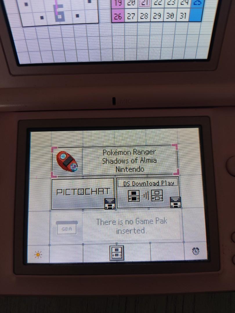 Nintendo DS Cartridge Game Card POKEMON RANGER SHADOWS OF ALMA ...