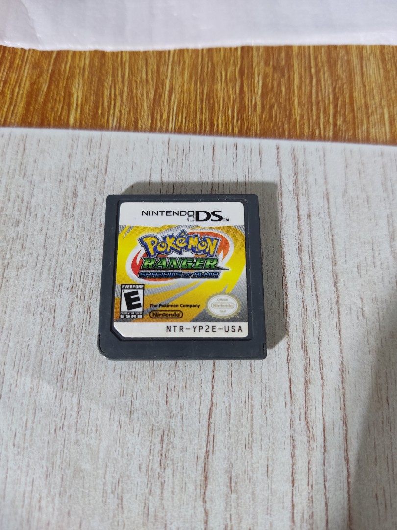 Nintendo DS Cartridge Game Card POKEMON RANGER SHADOWS OF ALMA ...