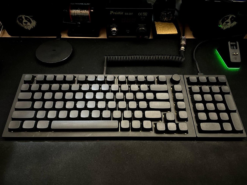 KBDFANS NP PBT BLACK BLANK KEYCAPS SET, Computers & Tech, Parts ...