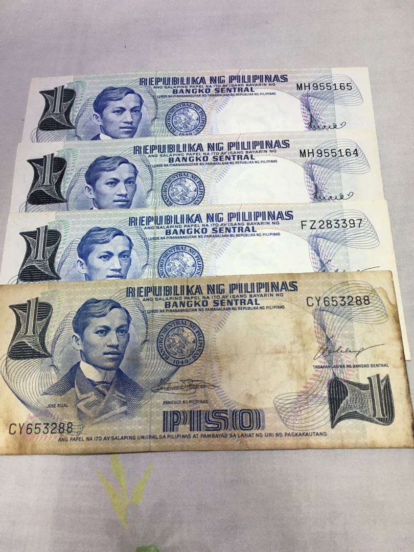 Old Peso Bill, Hobbies & Toys, Memorabilia & Collectibles, Currency on ...