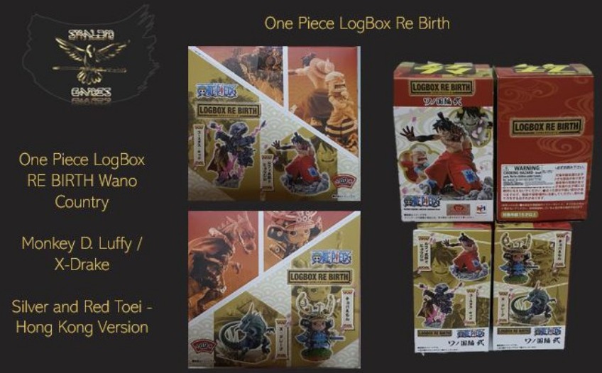 One Piece Log Box Re Birth Wanokuni Vol.2 / Wano Country, Hobbies ...