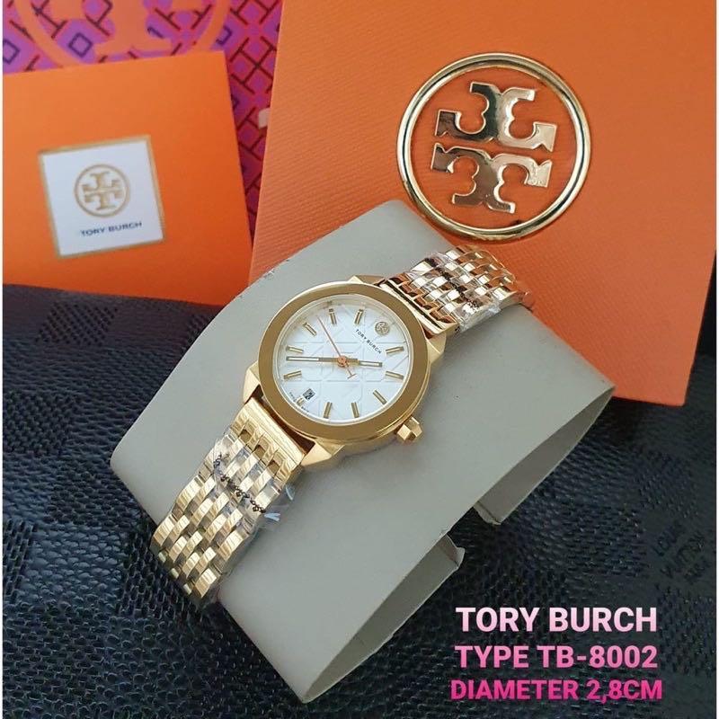 Original 100% Tory Burch Watch Women Tb8002, Fesyen Wanita, Jam Tangan ...