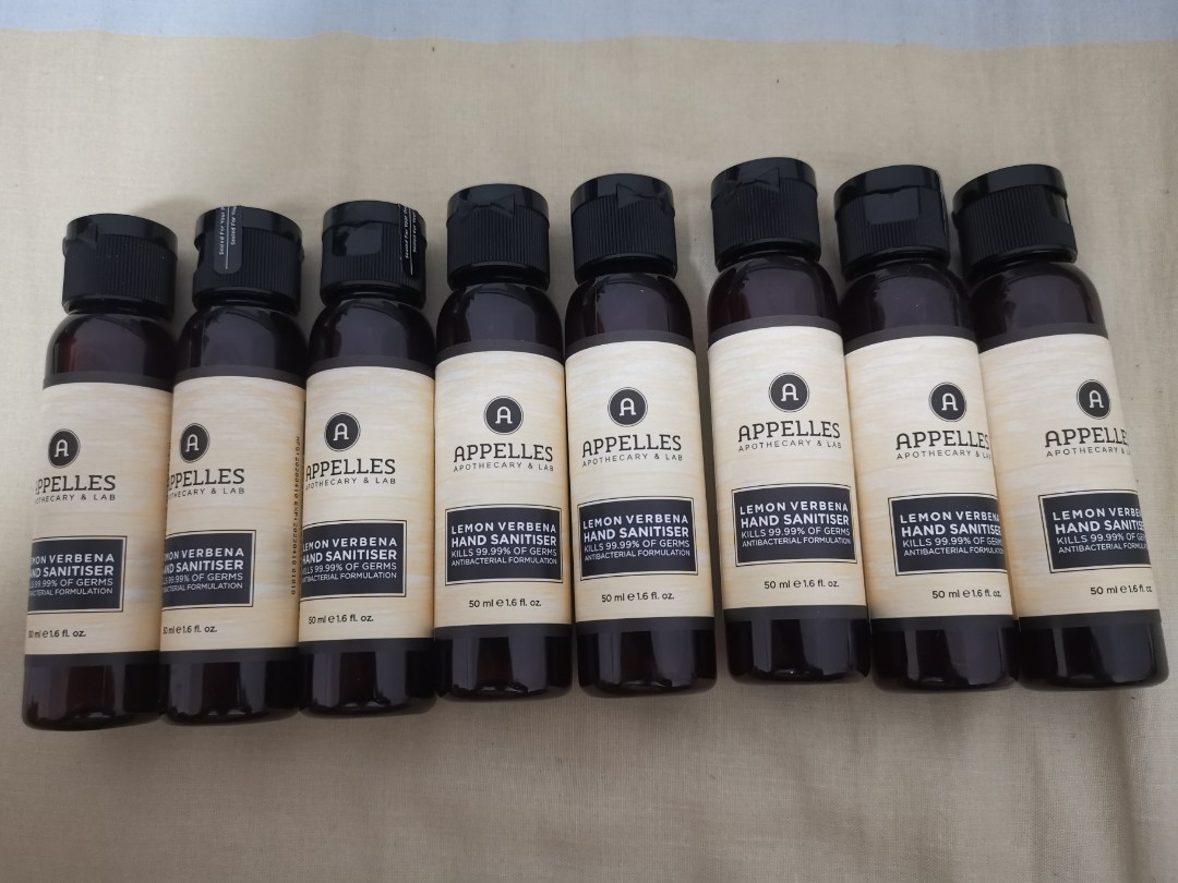 ORIGINAL APPELLES Apothecary & Lab Lemon Verbena Hand Sanitiser, Beauty ...