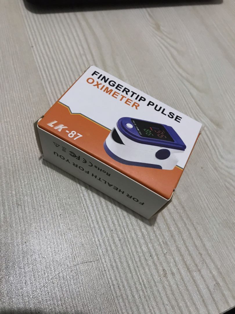 Oximeter Oxygen Level Meter, Health & Nutrition, Health Monitors ...