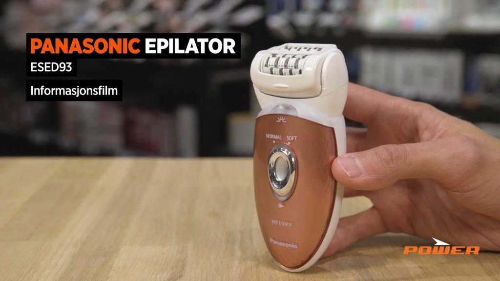 Panasonic ES-ED93 Wet & Dry Cordless Epilator for Women with 6 ...