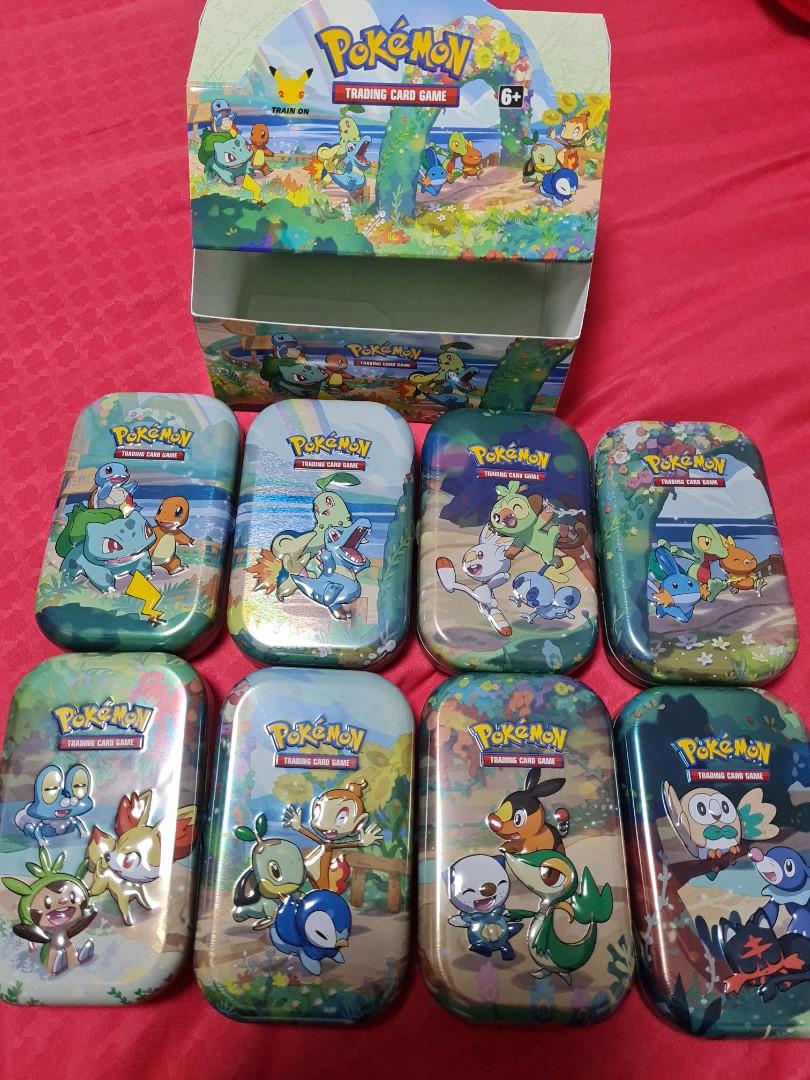 Pokemon - Mini Tins - Empty Tins, Hobbies & Toys, Toys & Games on Carousell