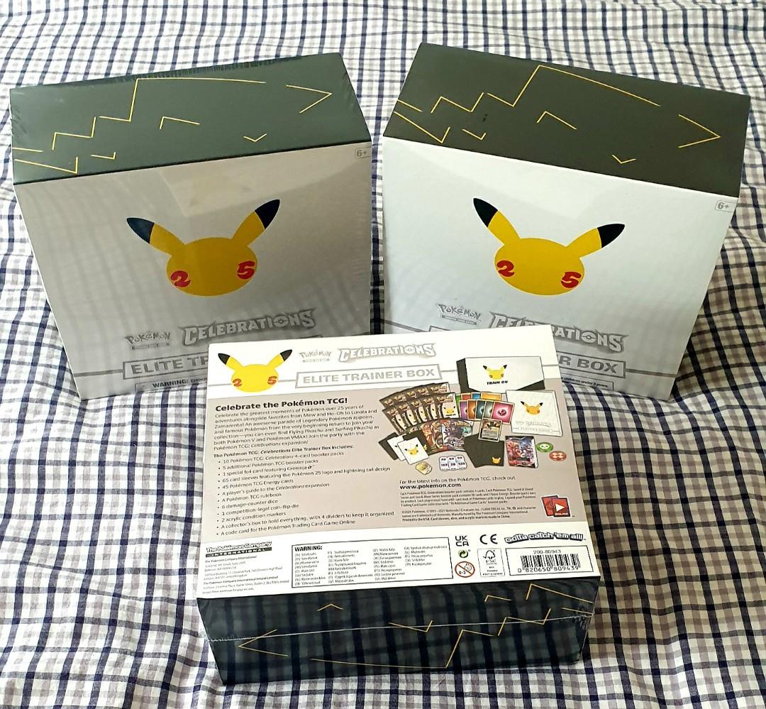 Pokemon Celebrations ETB, Hobbies & Toys, Toys & Games on Carousell