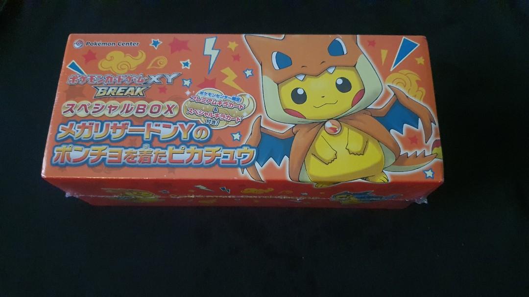 Pokemon Pikachu Charizard X Poncho box, Hobbies & Toys, Toys & Games on ...