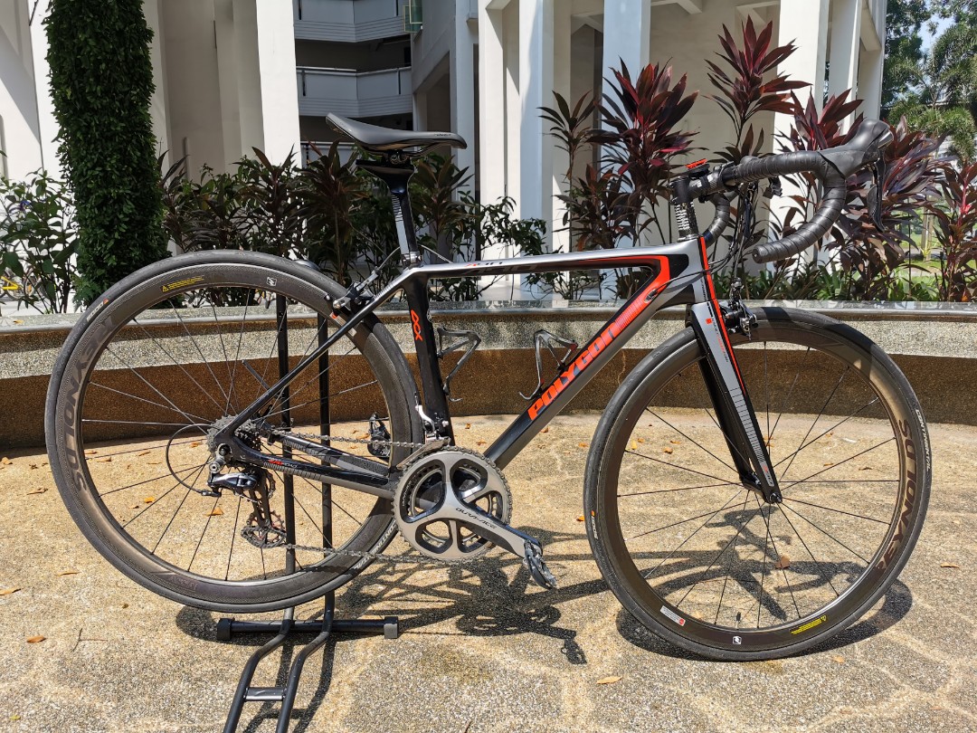 Polygon Helios Aero Road bike with reynolds carbon wheelset, Sports ...