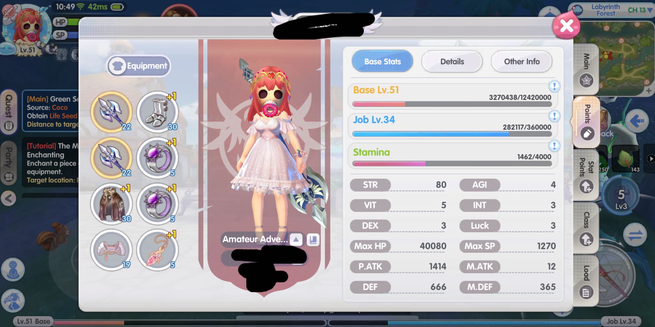 Ragnarok X Starter Gold Spear Angeling, Video Gaming, Gaming ...