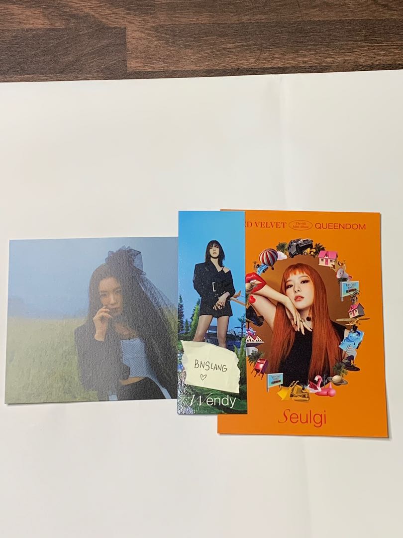 RED VELVET QUEENDOM QUEEN VER INCLUSIONS, Hobbies & Toys, Memorabilia ...