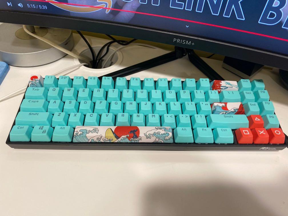 RK71 Keyboard (With default white keycaps), Computers & Tech, Parts ...