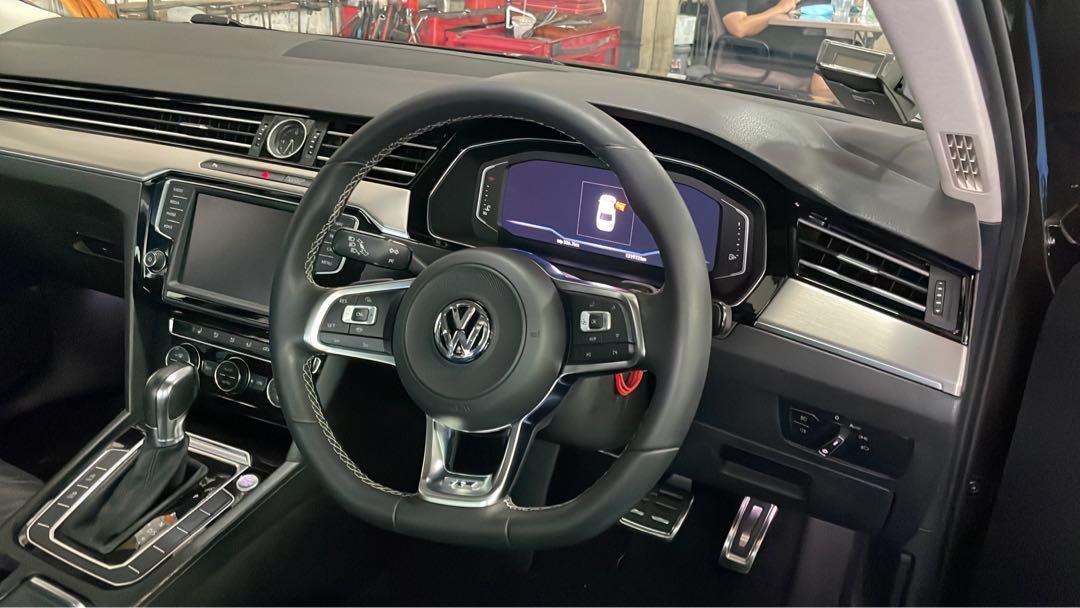 R-Line Steering wheel for Volkswagen MQB models, Car Accessories ...