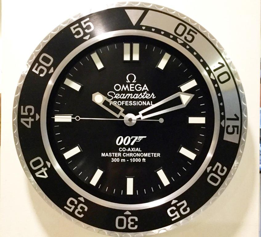 Seamaster James Bond 007 Wristwatch Inspired Wall Clock, Furniture ...
